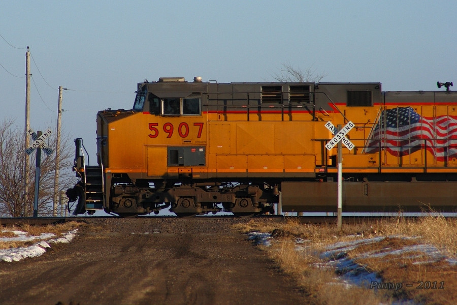 Northbound UP Empty Coal Train